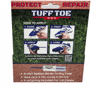 TUFF TOE™ Pro: Pitcher Toe Protection