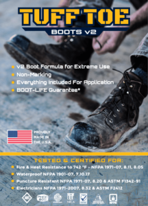 TUFF TOE BOOTS v2: Work Boot Toe Guards & Boot Saver Protection - Tuff Toe